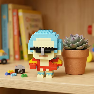 Franky Mini Brick Figure Set – Little Breaks